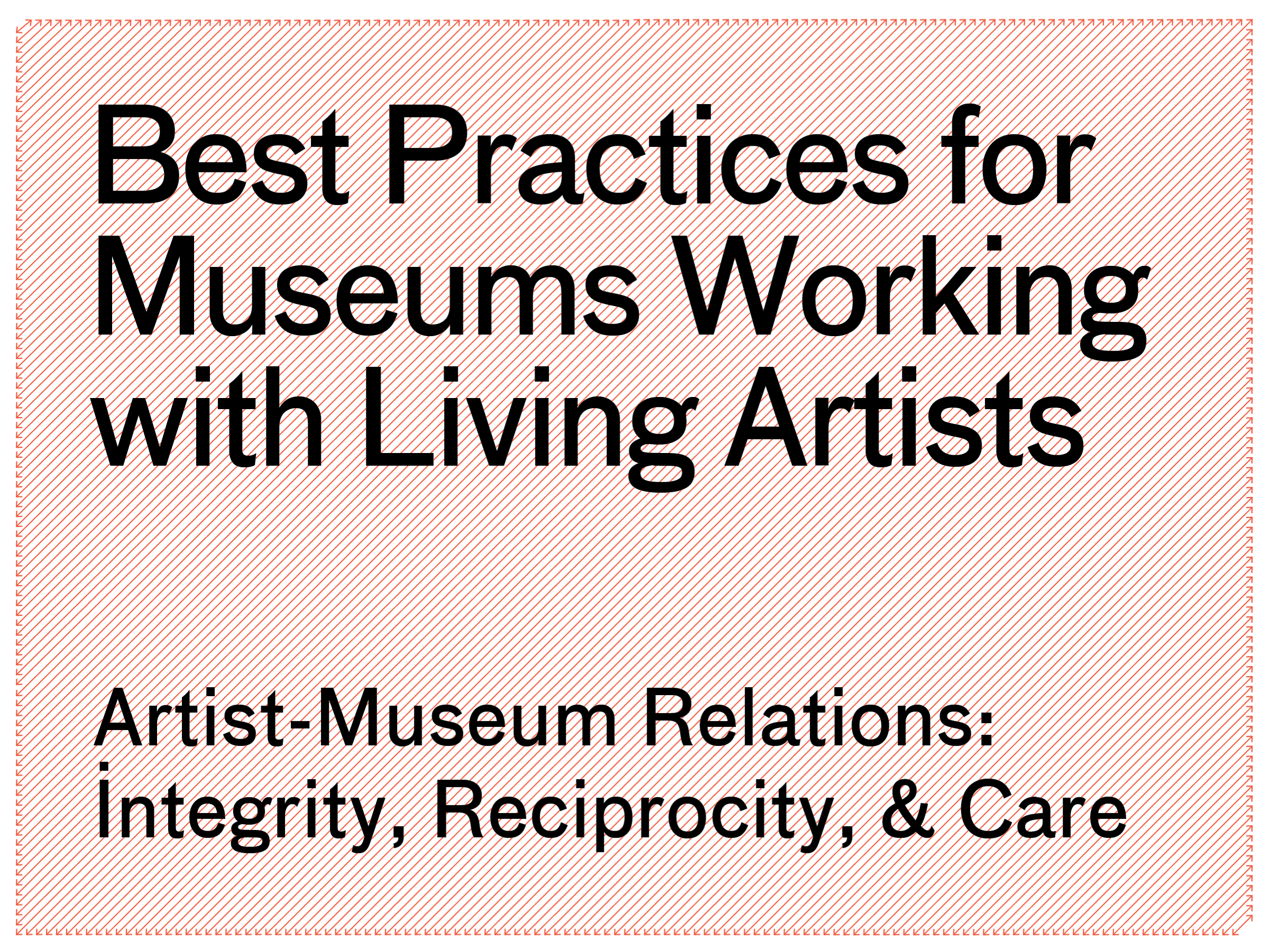 Best Practices for Museums Working with Living Artists | Plataforma ...